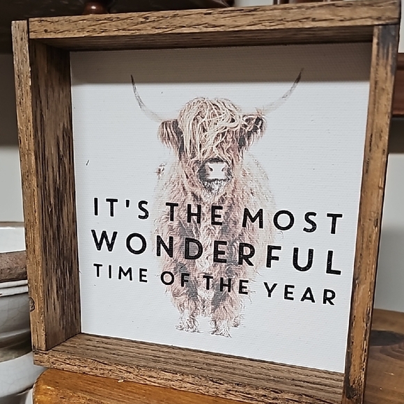 Accents | Rustic Highland Cow Wall Art | Poshmark